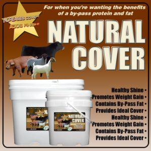 Natural Cover Livestock Supplement | Lower Gut Digestion | Weight Gain