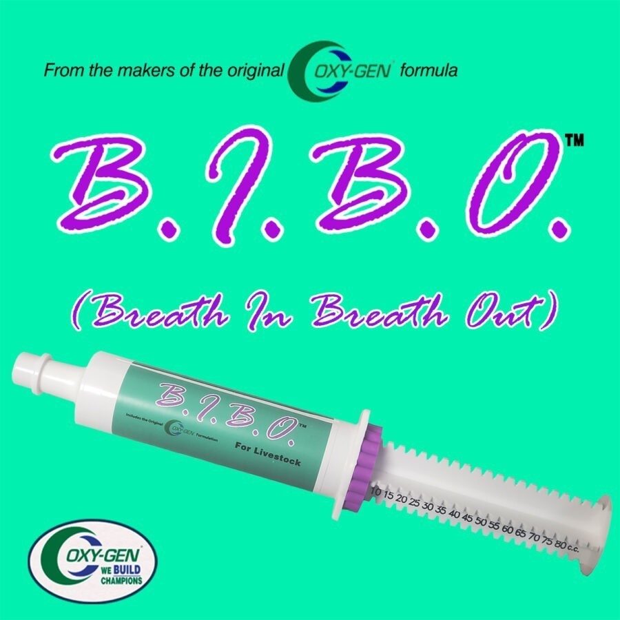 B.I.B.O Livestock Supplement | Breathing, Calming, Oxygen Utilization